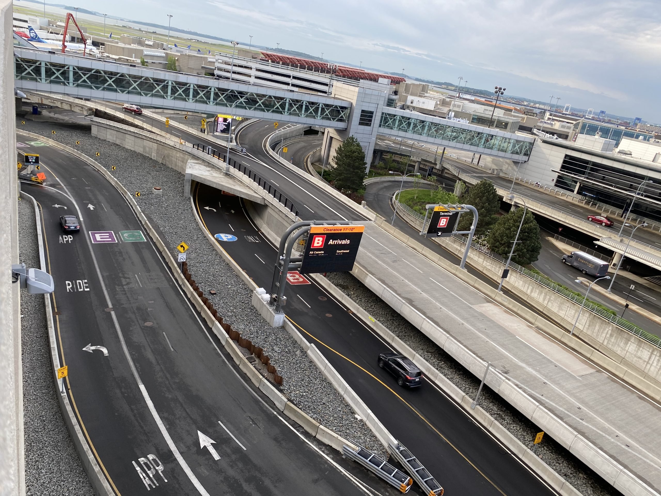 Upgrading Airport Infrastructure - Terminal B Entrance Roadways, Boston ...
